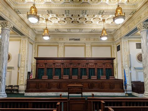 Supreme Court Courtroom Oklahoma Supreme Court