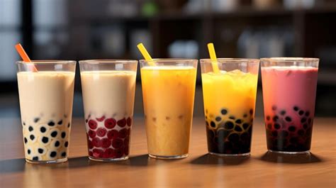 Premium Photo Three Glasses With Orange Juice And One Of Them Has A