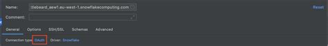 How To Connect To Snowflake From Jetbrains Datagrip Using Oauth
