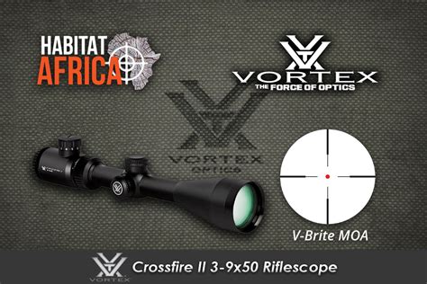 Vortex Crossfire Ii 3 9x50 Riflescope V Brite Moa Reticle