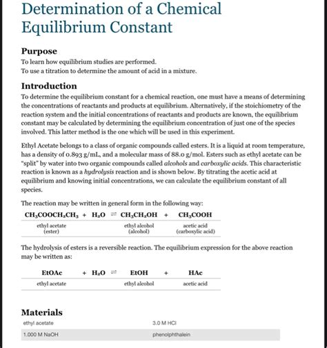 Procedure Part 1 Solution Preparation 1 Add The