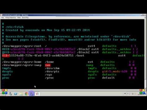 Linux Etc Fstab Troubleshooting YouTube