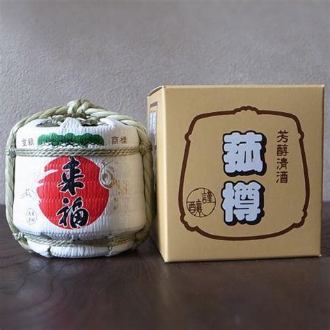 豆樽酒 来福300ml入 日本酒本醸造酒 gf0001 鏡開き館 通販 Yahoo ショッピング