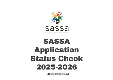 Sassa Application Status Check 2025 2026 Sassa Grant 2025