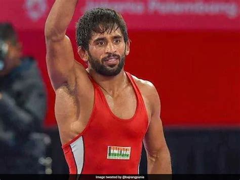 Olympic Bound Wrestler Bajrang Punia Fine After Injuring Knee