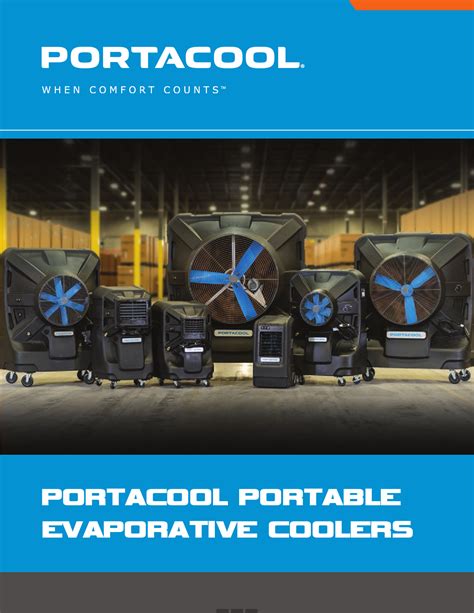 Portacool Pac2kcyc01 Cyclone Evaporative Cooler Owners Manual
