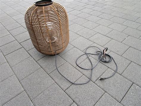 Bodenlampe Oder Deckenlampe Laterne Bambus 60 Cm Hoch Korb Kaufen
