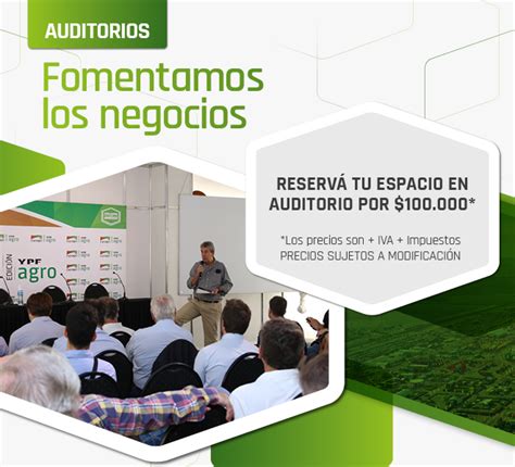 Contratación Opcionales Expoagro Expoagro 2025 Edición Ypf Agro
