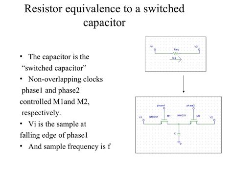 Switched Capacitor Filter