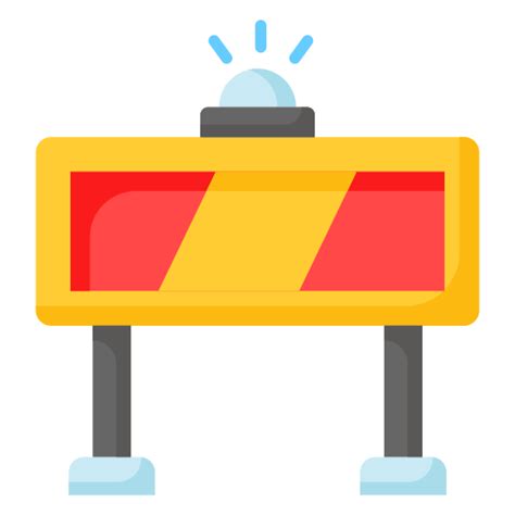 Construction Barrier Blockade Impediment Obstacle Barricade Light