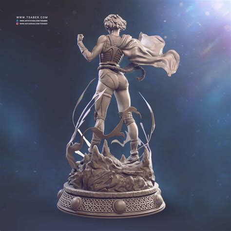 Celipa Zbrush Sculpture Dragon Ball Z Collectibles Tsaber