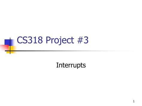ppt cs318 project 3 powerpoint presentation free download id 5733434