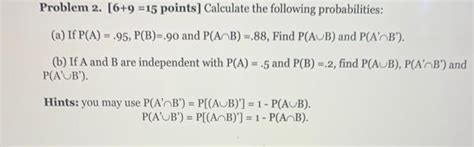 solved problem 2 [6 9 15 points] calculate the following