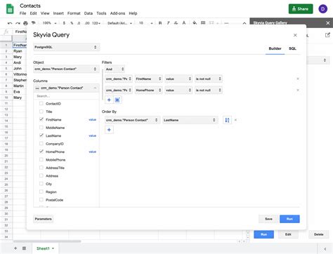 Online Postgresql Query Builder And Sql Editor