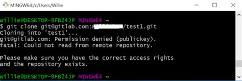 Git How To Use The Gitbash To Clone Data With Ssh Windows