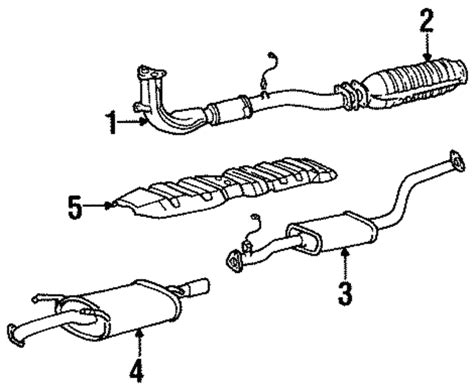 1996 2000 Hyundai Elantra Muffler Pipe 28700 29053 OEM Parts Online