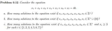 Problem Consider The Chegg