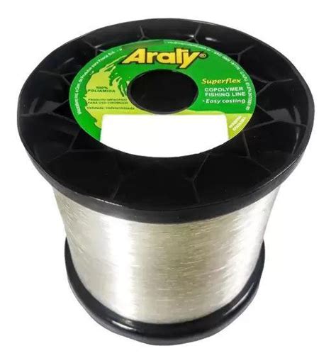 Linha Pesca Araty Gramas Branca Mm Metros Araty Mazzaferro Linha De Pesca
