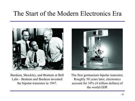 Ppt Lecture 1 Introduction To Electronics Powerpoint Presentation