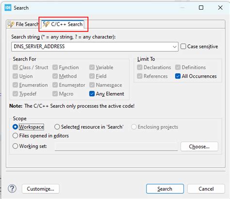Solved How To Show All Files In Cubeide Project Search Stmicroelectronics Community