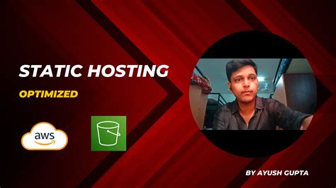 ayush gupta on linkedin optimized static website hosting using aws
