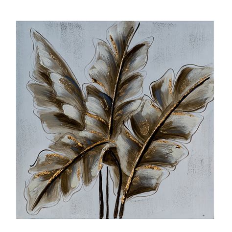 Warmhome Gr ΠΙΝΑΚΑΣ ΖΩΓΡΑΦΙΚΗΣ ΚΑΜΒΑΣ ΦΥΛΛΩΜΑ 50x50cm