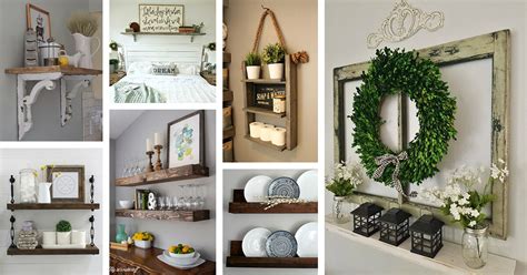 26 Best Farmhouse Shelf Decor Ideas And Designs For 2022
