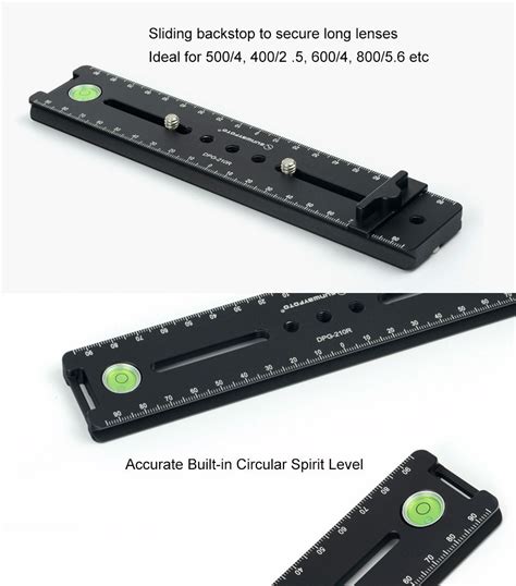 Dpg 210r 200mm Multi Purpose Nodal Rails Dual Arca Swiss Dovetail Quic