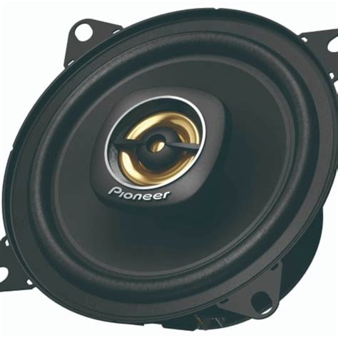 Pioneer Ts A1081f 4 Inch 2 Way Coaxial Car Speakers Black Clear Sound