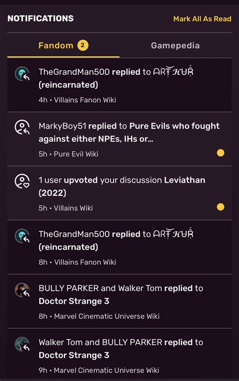 Notifications Problem Fandom