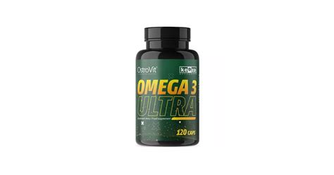 OstroVit KEEZA Omega 3 Ultra 120 kapsułek opinie skład i cena
