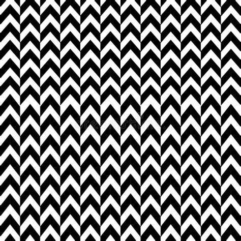 Black White Zig Zag Lines Pattern Background Texture Vector Stock