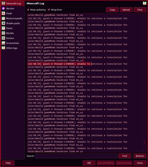 Constant Translation Error When Opening Minecraft R Moddedminecraft