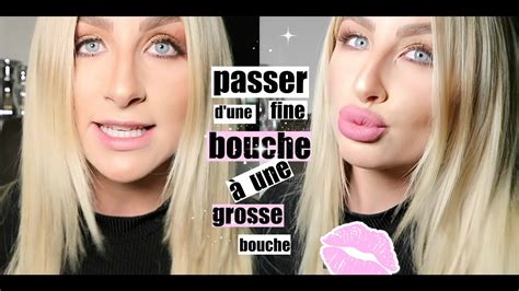 COMMENT PASSER D UNE FINE BOUCHE À UNE GROSSE BOUCHE EN 2MIN Justine