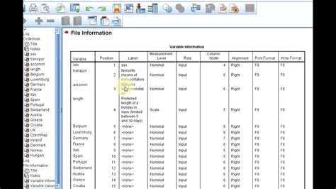 S01e04 1 5 Spss Basics Codebook Youtube