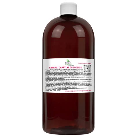 Caprylyl Glucoside Natural Surfactant 100% Pure Natural