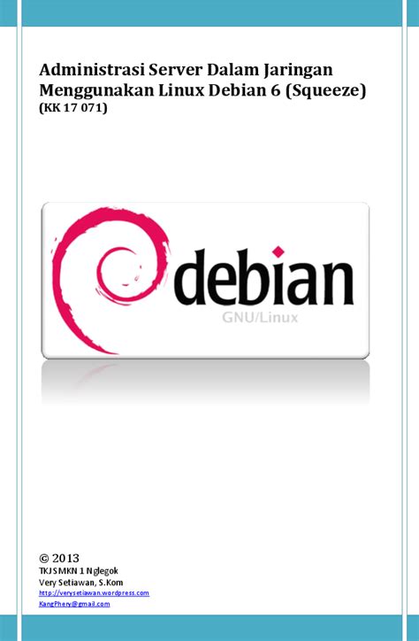 Pdf Administrasi Server Dalam Jaringan Menggunakan Linux Debian 6 Squeeze