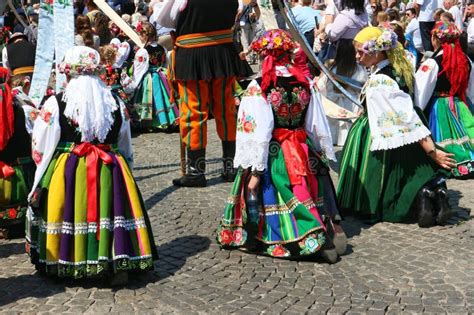 Procession On The Feast Of Corpus Christi In Lowicz Editorial Image