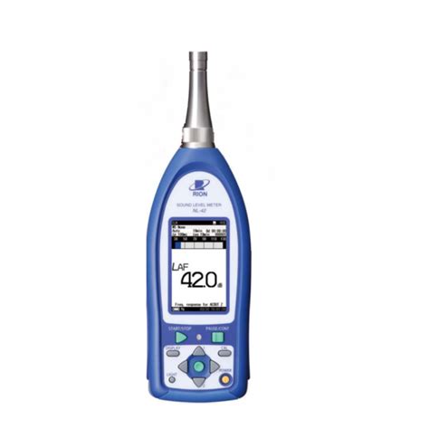 RION NL Class Sound Level Meter Testar Pte Ltd