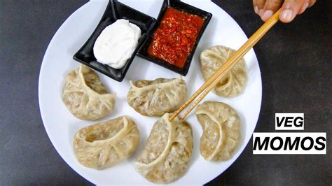 Steamed Vegetable Momos Recipe Veg Momos Indian Style With Red