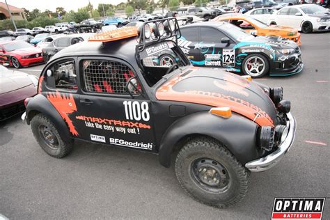 Optima Sponsored Class 11 Baja Bug At Sema 2013 Volkswagen Vw Baja