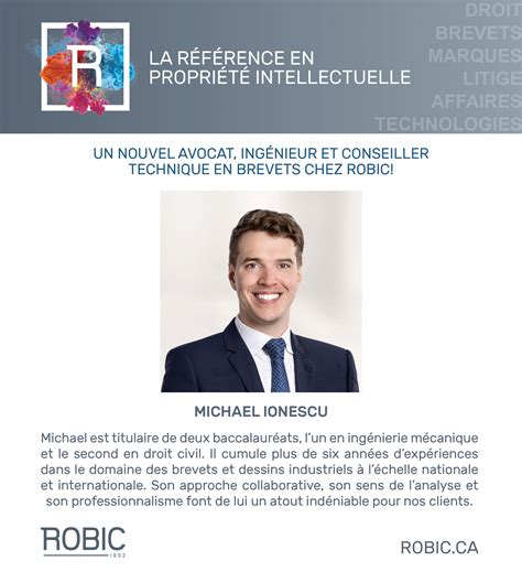 Robic Continue Dagrandir Son Équipe De Professionnels Pour Mieux Vous Servir Robic