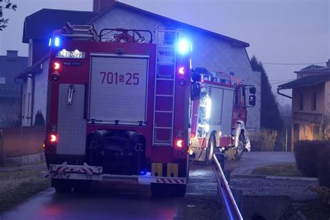 Pożar sadzy w przewodzie kominowym OSP Łodygowice