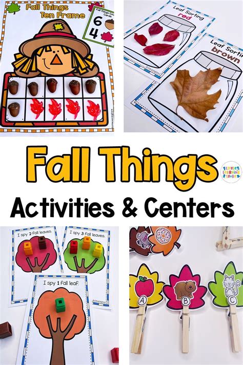 Fall Activities For Preschool Artofit