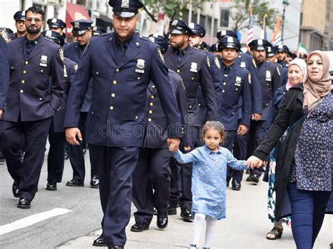United American Muslim Day Parade New York City Usa Editorial Image