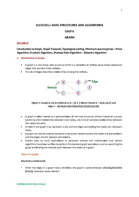 Unit 2 21csc201j 21csc201j Data Structures And Algorithms Unit 2