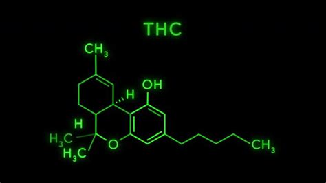 Thc Molecule Wallpaper
