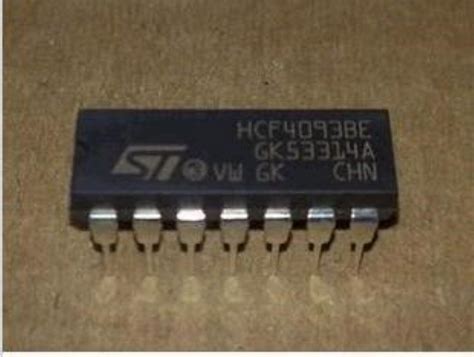 2pcs ST HCF4093BE DIP-14 QUAD 2-INPUT NAND SCHMIDT TRIGGERS RH | eBay