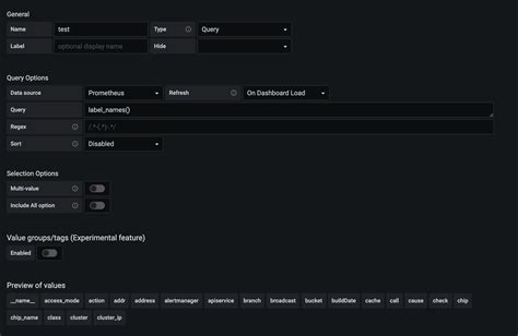 Missing Label Cause Lablevalue Return Empty · Issue 29271 · Grafana