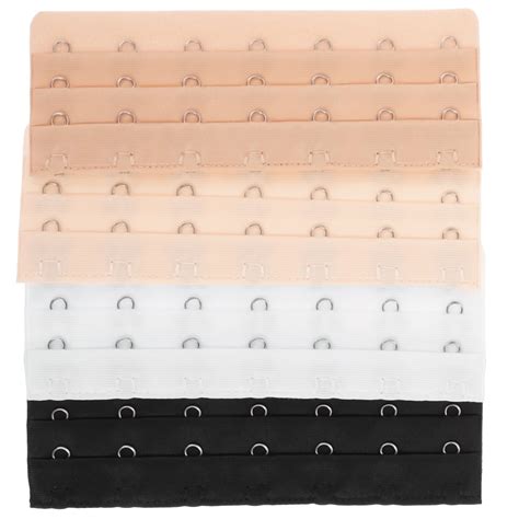 Baade 4 Pcs Shapewear Womens Corset Top 7 Hook Bra Extenders For Plus